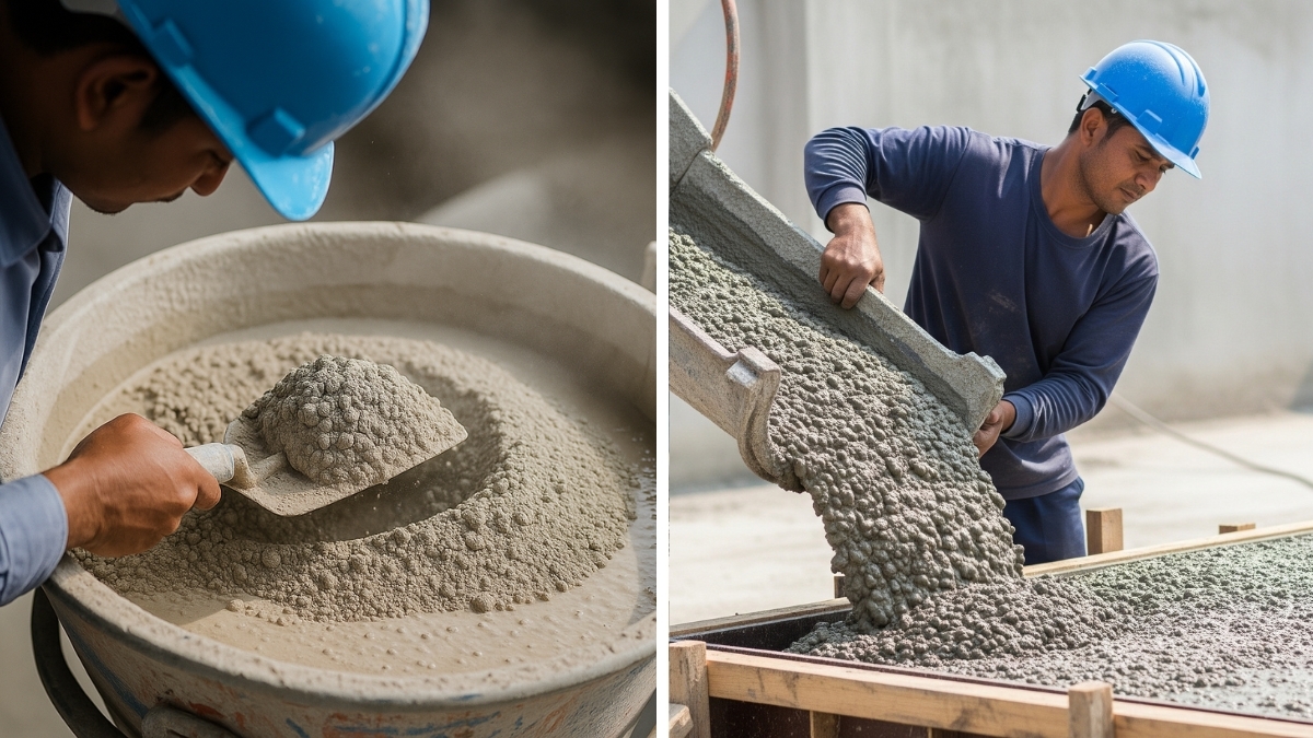 Concrete Cement vs. Concrete Mix: Know the Difference
